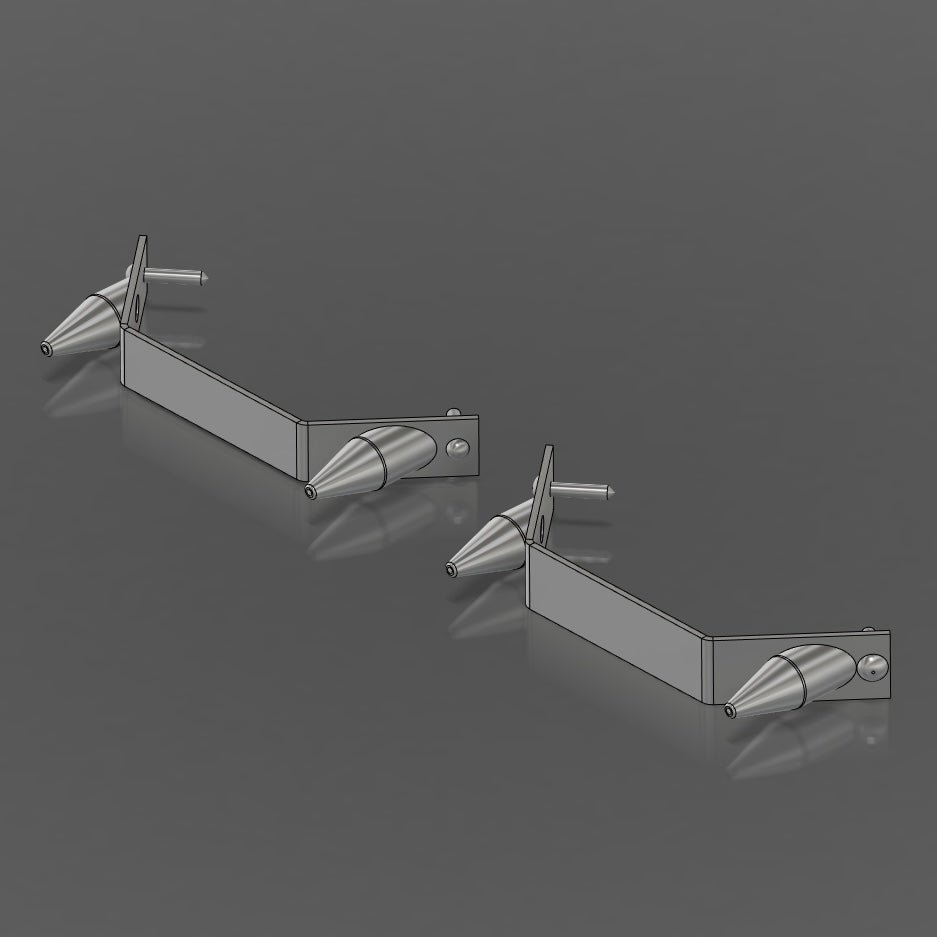 Toe Spikes / Boot Spikes V2 (Original Trilogy) – MachineCraft Replicas